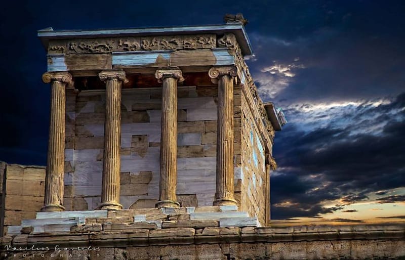 O templo de Atena Niké - portfólio de HCA