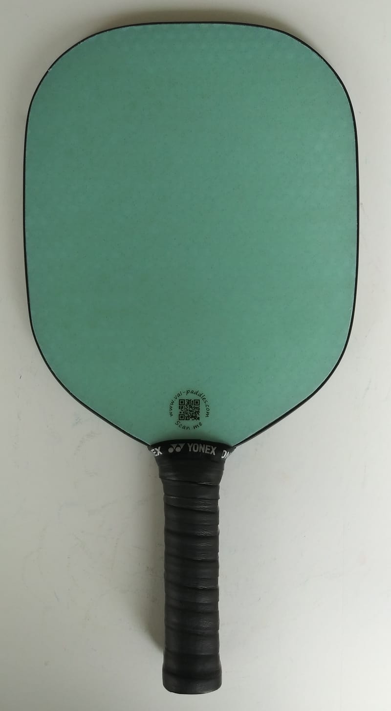 DBall Poly TR Pickleball Paddle. Turquoise/Transparent - DBall Paddles
