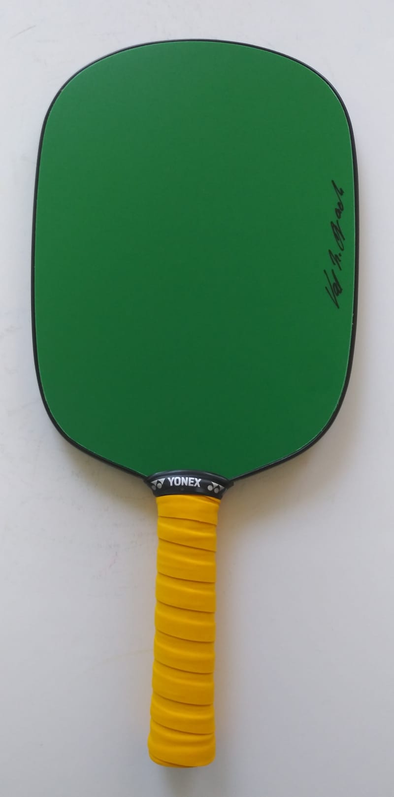 DBall Poly PQ Pickleball Paddle. Green/Yellow - DBall Paddles