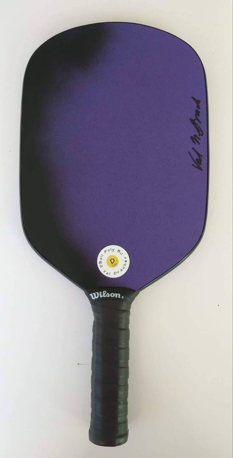 DBall Poly BJ Pickleball Paddle. Purple/Black - DBall Paddles