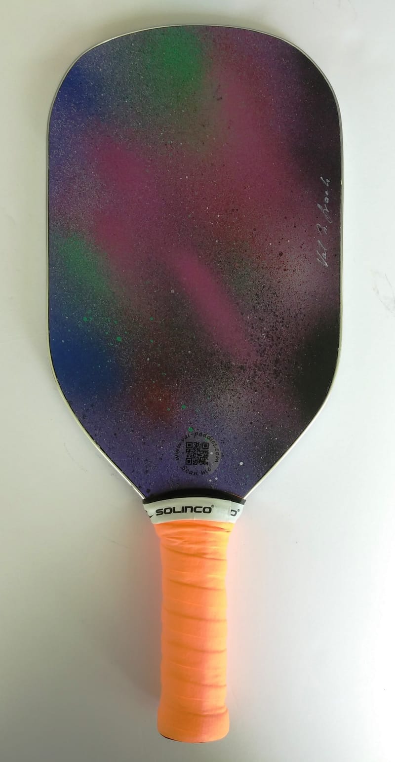 DBall Poly SP Pickleball Paddle. Northern lights colors - DBall Paddles