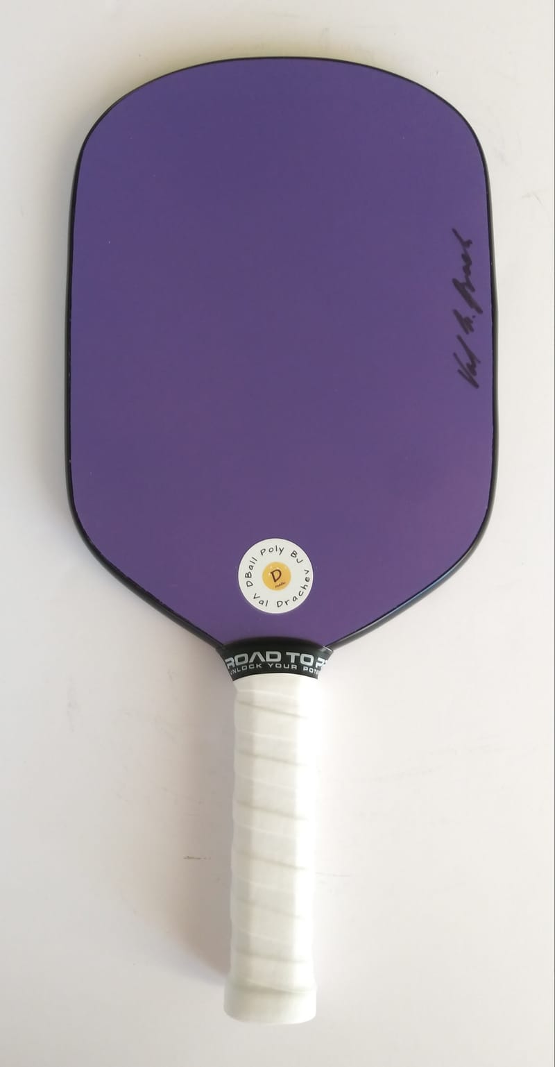 DBall Poly BJ Pickleball Paddle. Magenta/Purple - DBall Paddles