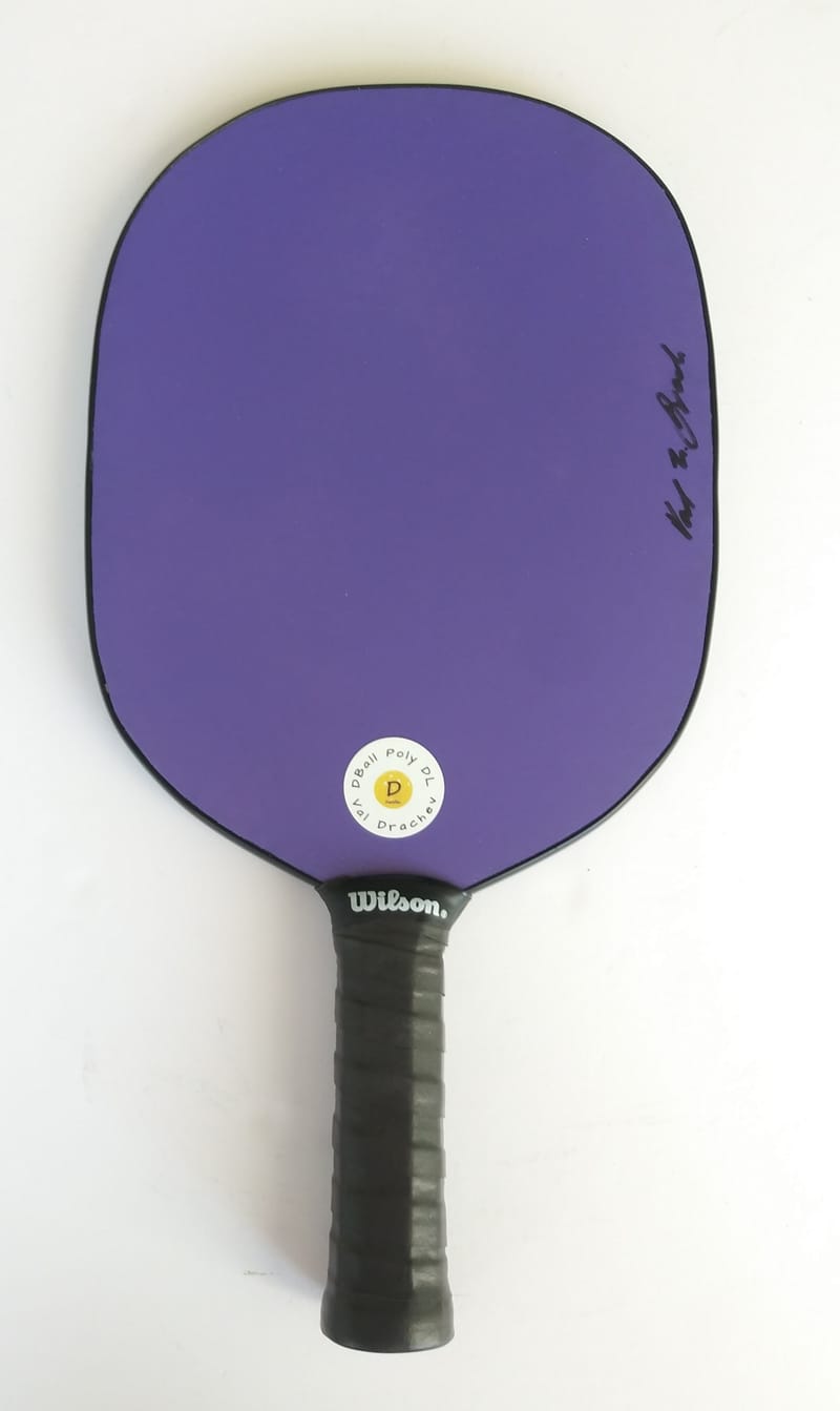 DBall Poly DL Pickleball Paddle. Purple/Black - DBall Paddles
