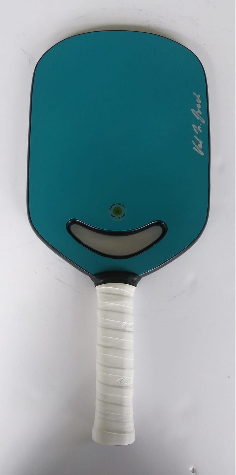 DBall Poly BJ Pickleball Paddle. Teal/with cutout - DBall Paddles