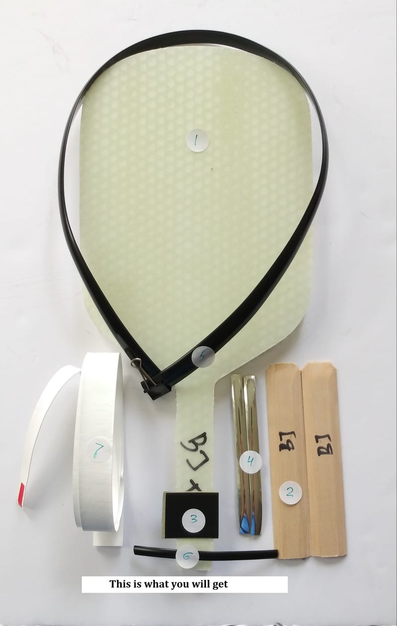 DIY: Using assembly kit/ IN - DBall Paddles