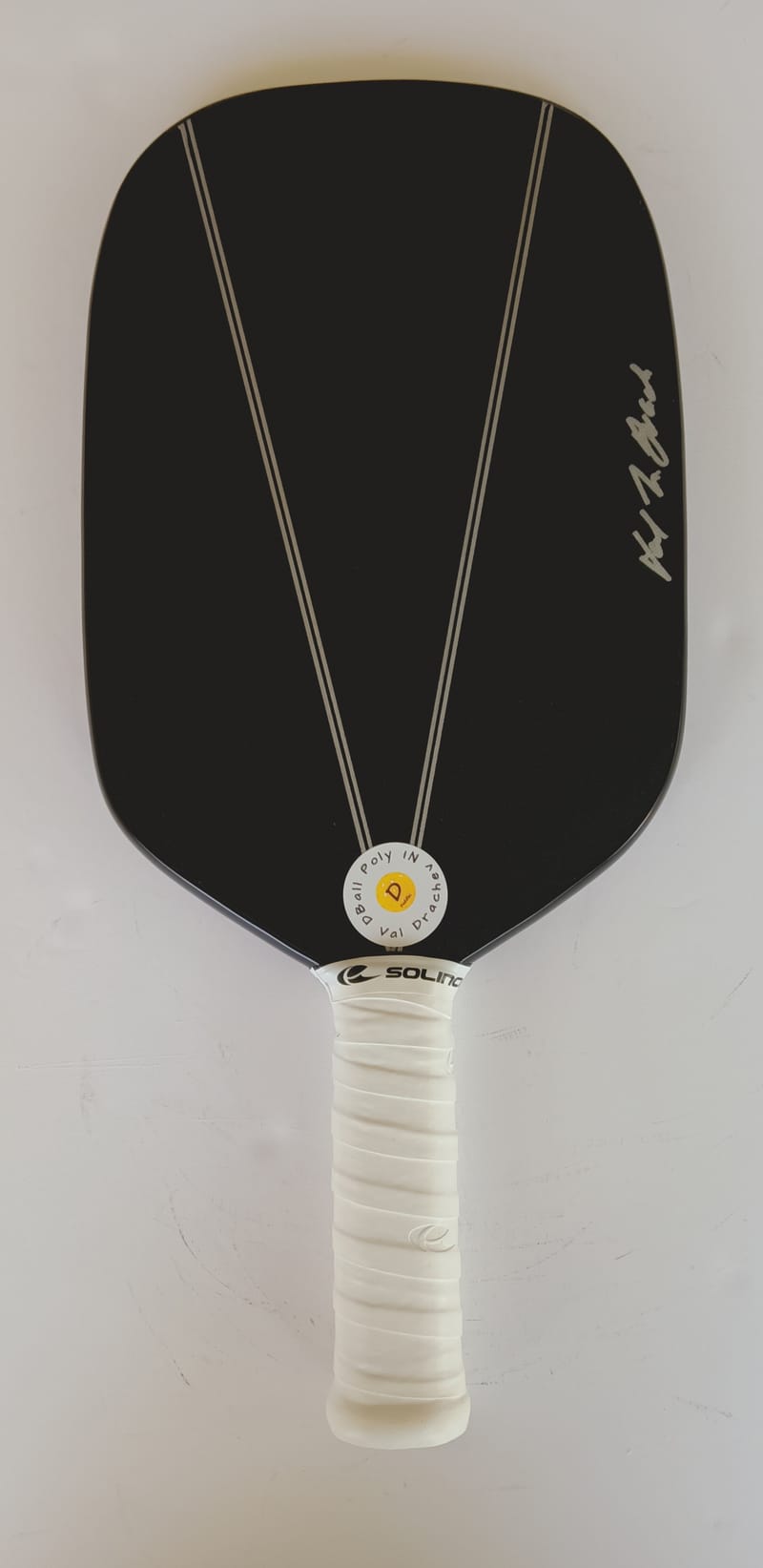 DBall Poly IN Pickleball Paddle. Black - DBall Paddles