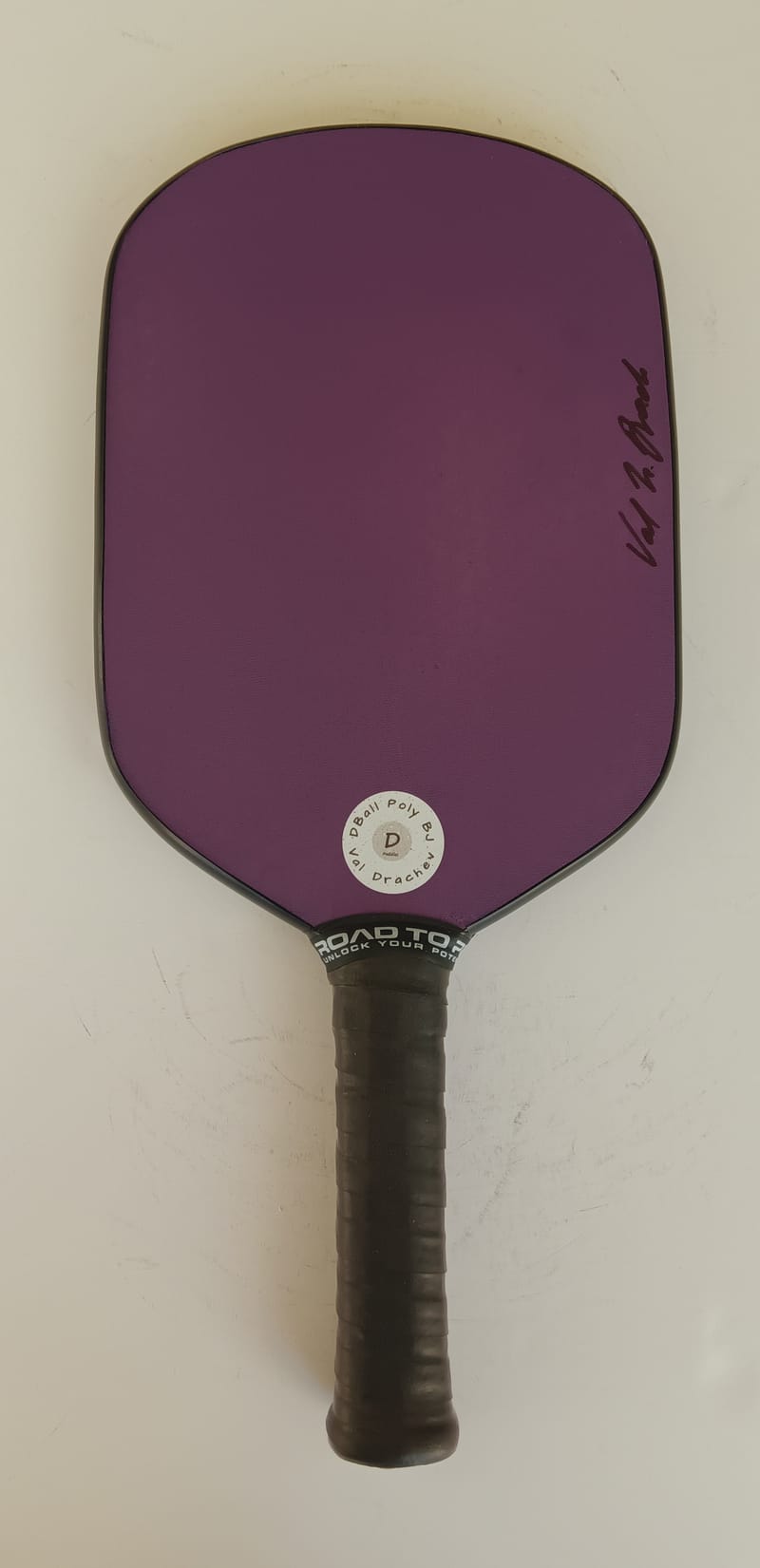 DBall Poly BJ Pickleball Paddle. Navy Blue/Purple - DBall Paddles