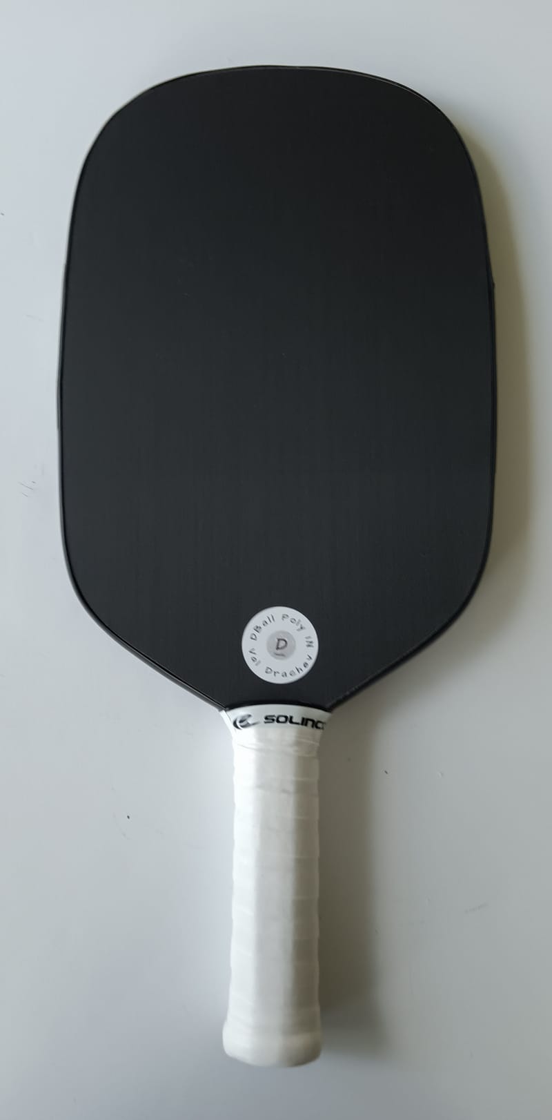 DBall Poly IN Pickleball Paddle. Black /Edgeless - DBall Paddles