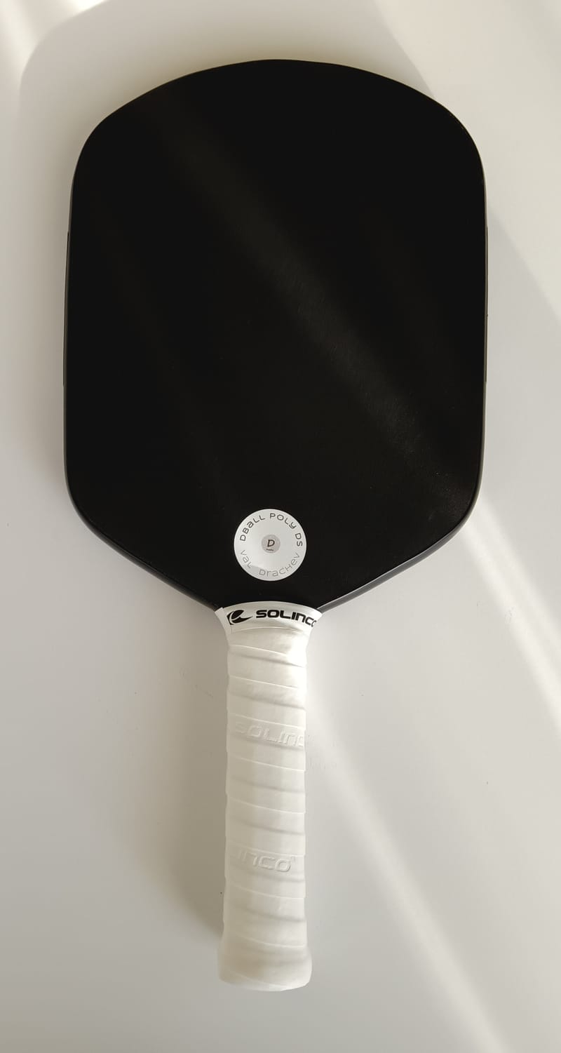 DBall Poly DS Pickleball Paddle. Black/ Edgeless - DBall Paddles