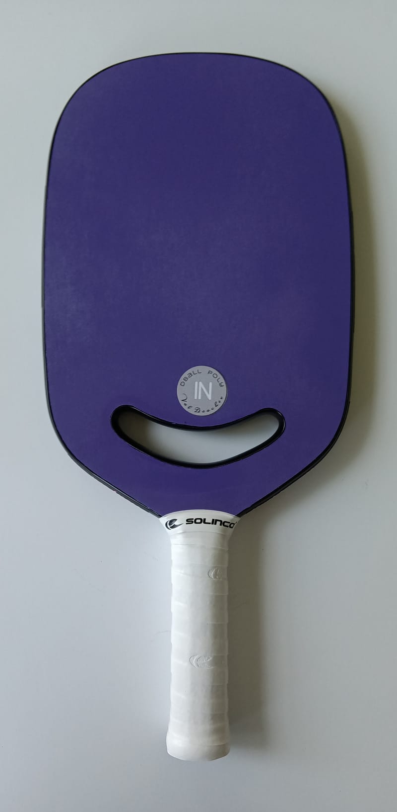 DBall Poly IN Pickleball Paddle/Edgeless Purple/w cutout - DBall Paddles