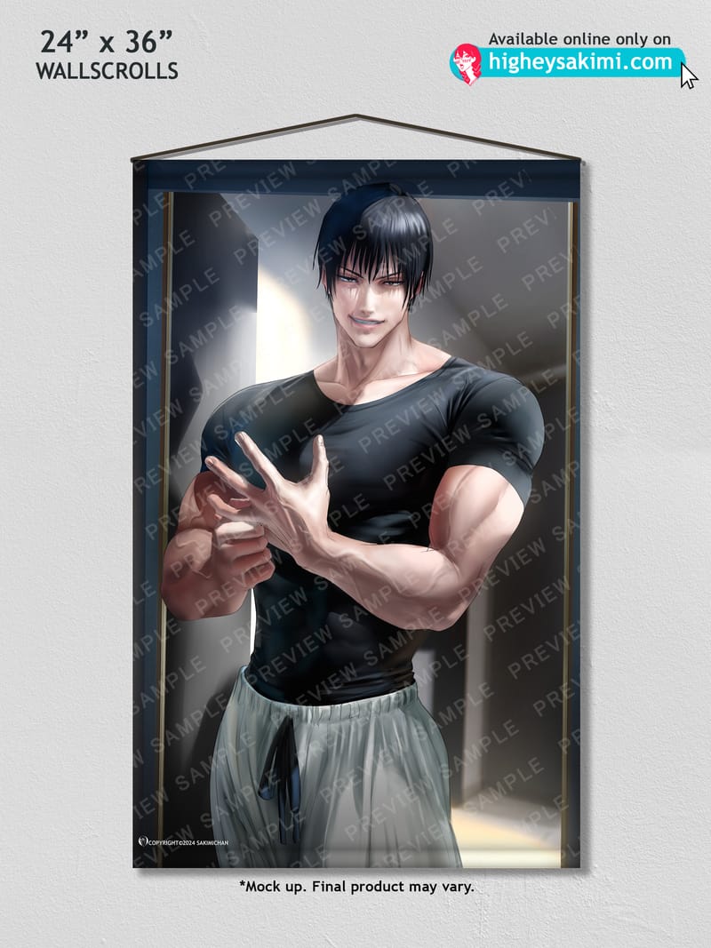 Toji Wall Scroll - HIGHKEYSAKIMI