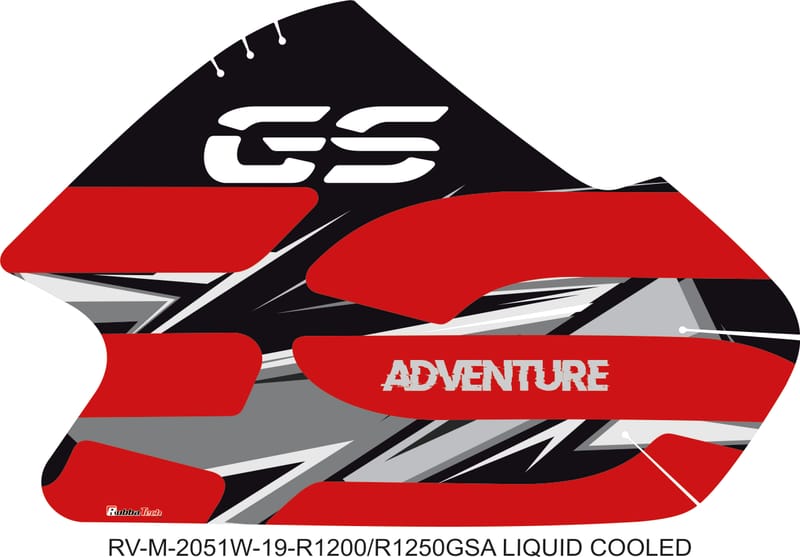 BMW R1250gsa stickers