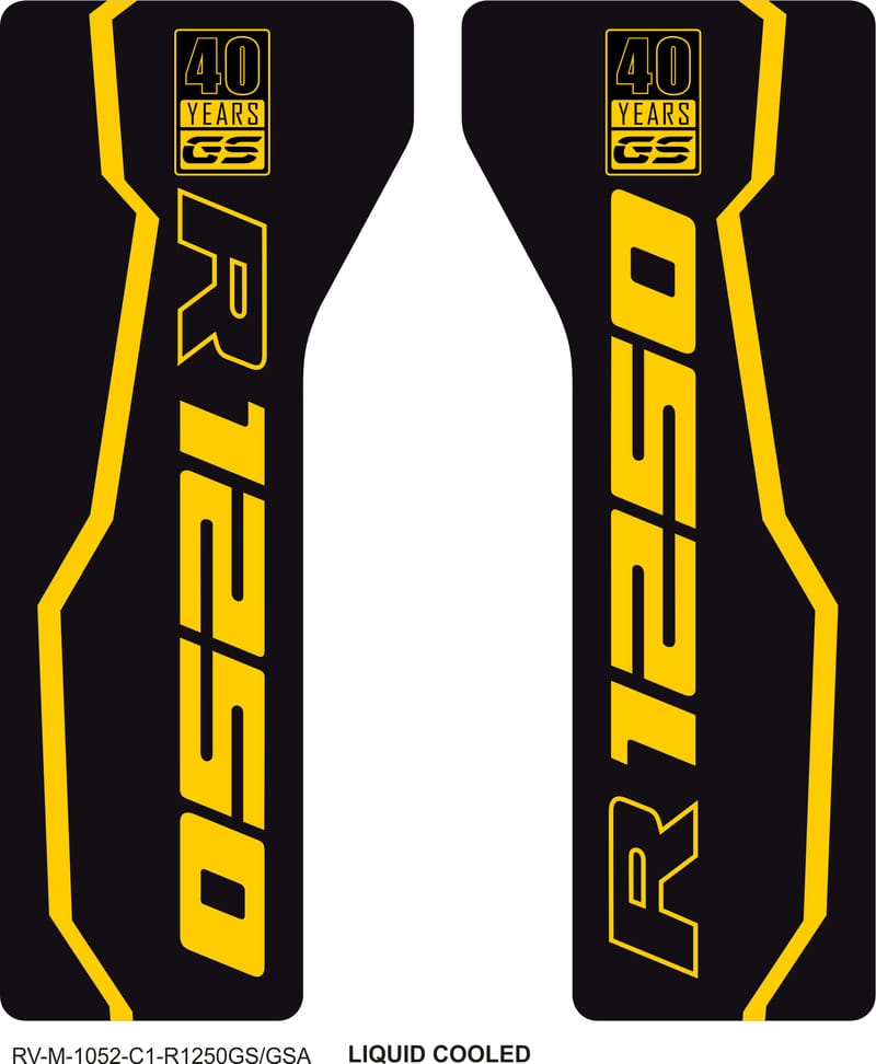 R1250GS 40TH FORK WRAPS