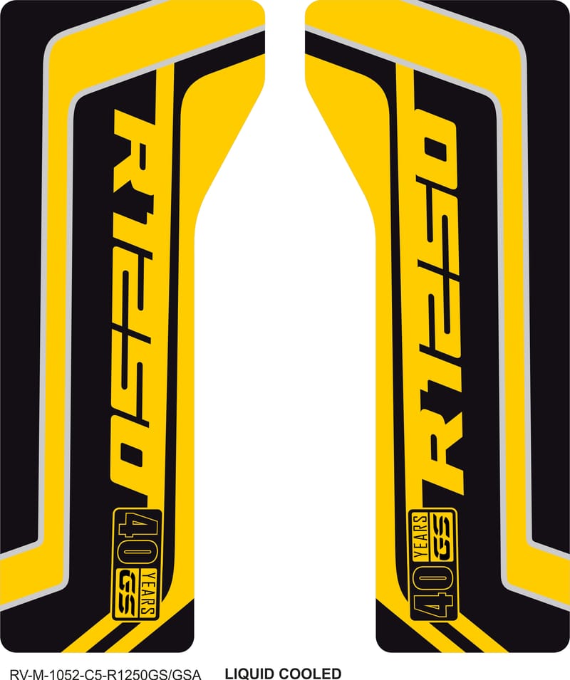 BMW R1250 FORK WRAPS