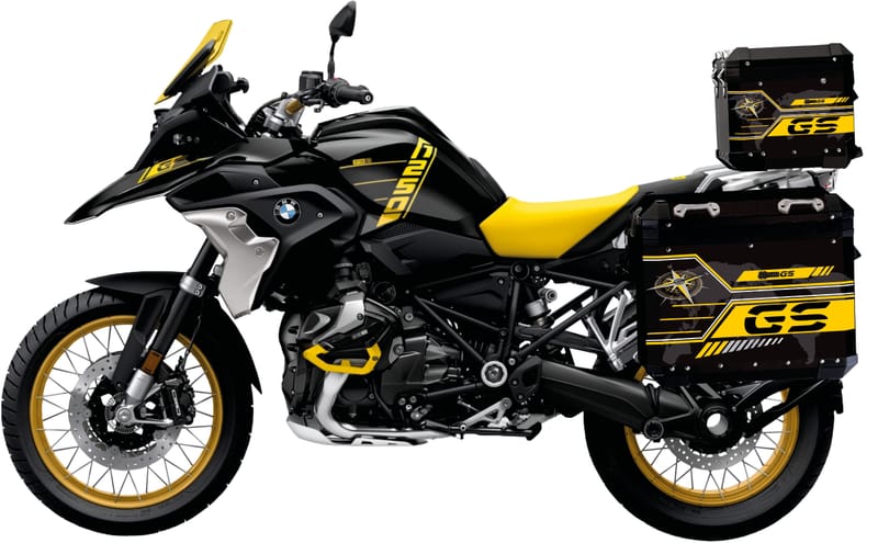 BMW PANNIER WRAPS, 40TH EDITION