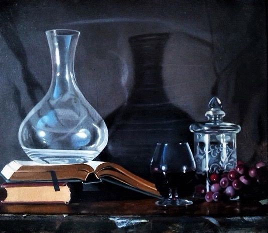 "Still Life with Oil Lamp" - GALLERY 1608