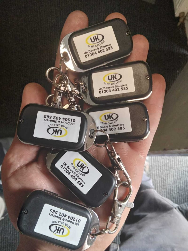 Roller Shutters Key Fobs (Remote Control) | UK Doors & Shutters