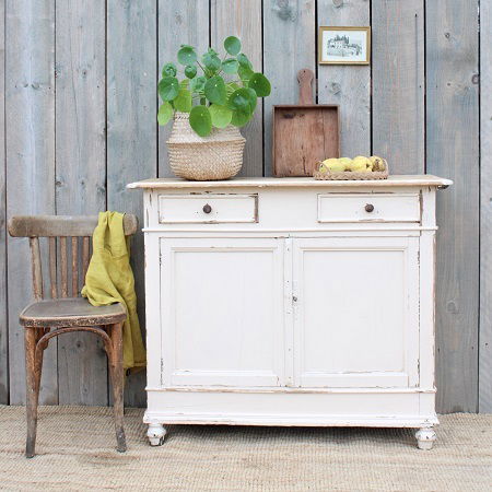 Buffet Beige Patiné - Atelier Marchal