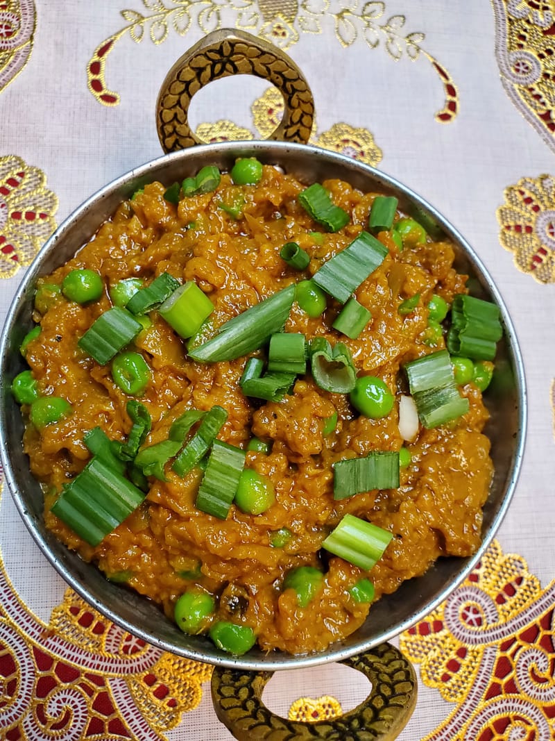 Baigan Bhurta - Text