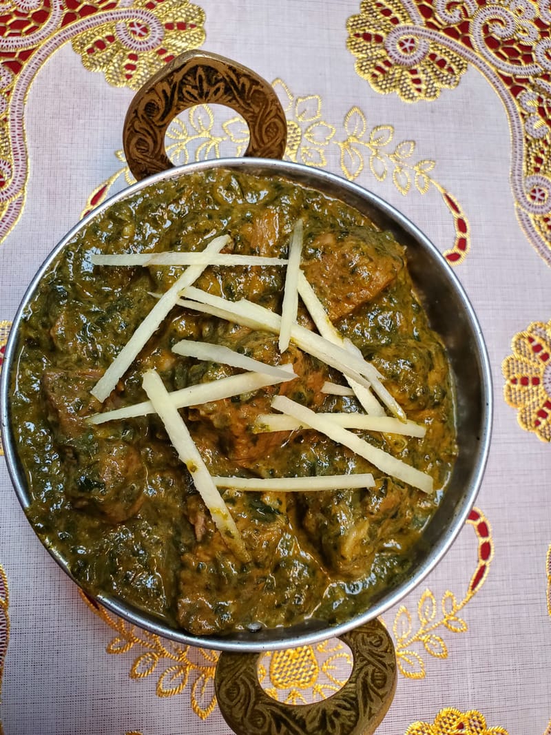 Goat Palak - Text