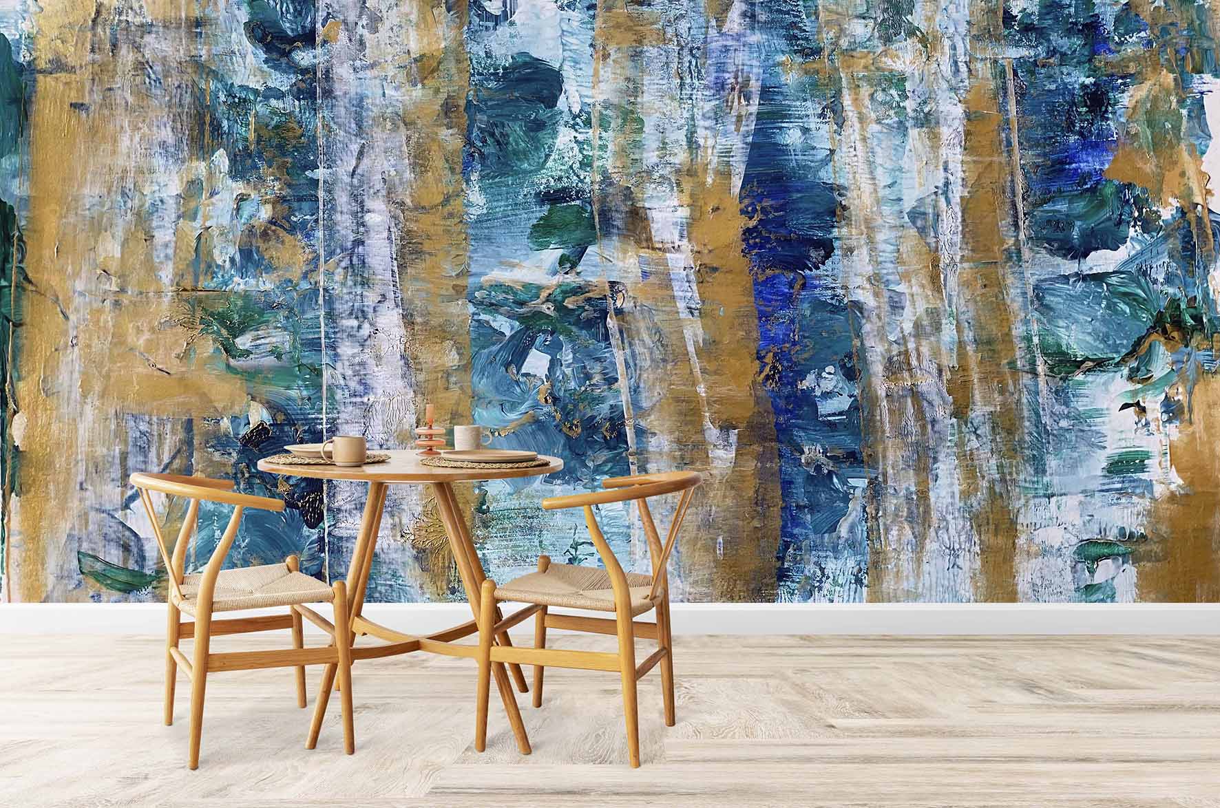 Abstract Wall painting - Morly Design Art