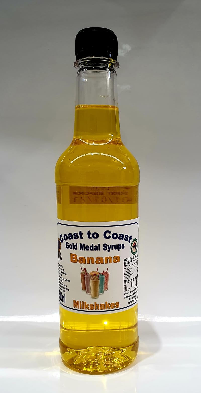 Blueberry, Milkshake Syrup 500ml - Coast to Coast Syrups and More