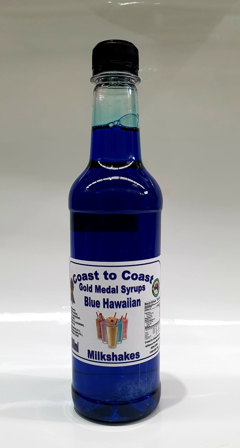 Blueberry, Milkshake Syrup 500ml - Coast to Coast Syrups and More