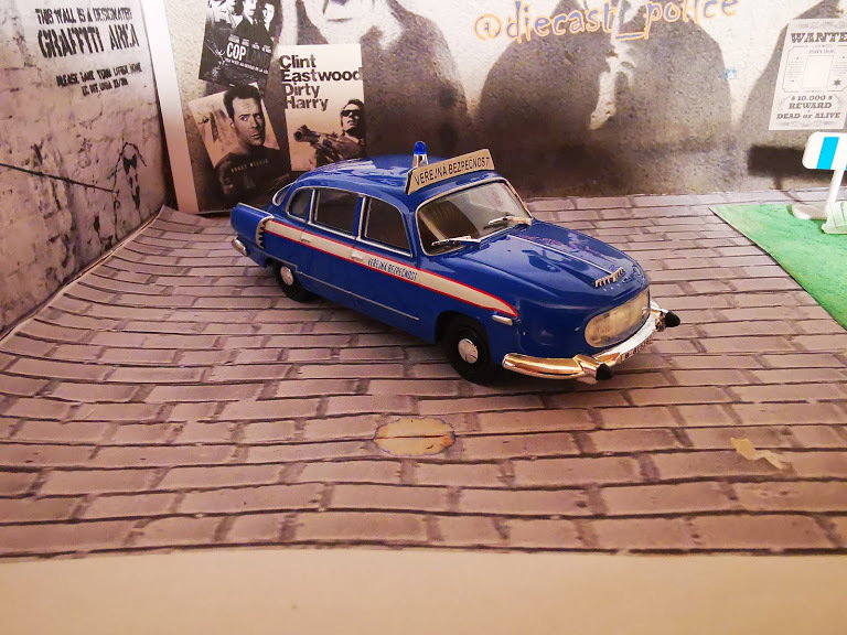 Tatra 603 - DIECAST POLICE