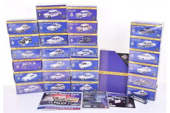 Atlas Editions Best of British Police Cars Series - DIECAST POLICE