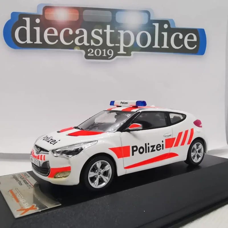 HYUNDAI VELOSTER - DIECAST POLICE