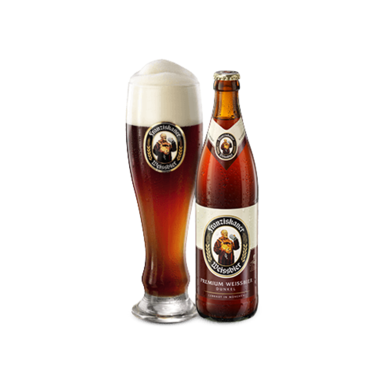 Bière blanche Franziskaner Hefeweissbier Dunkel