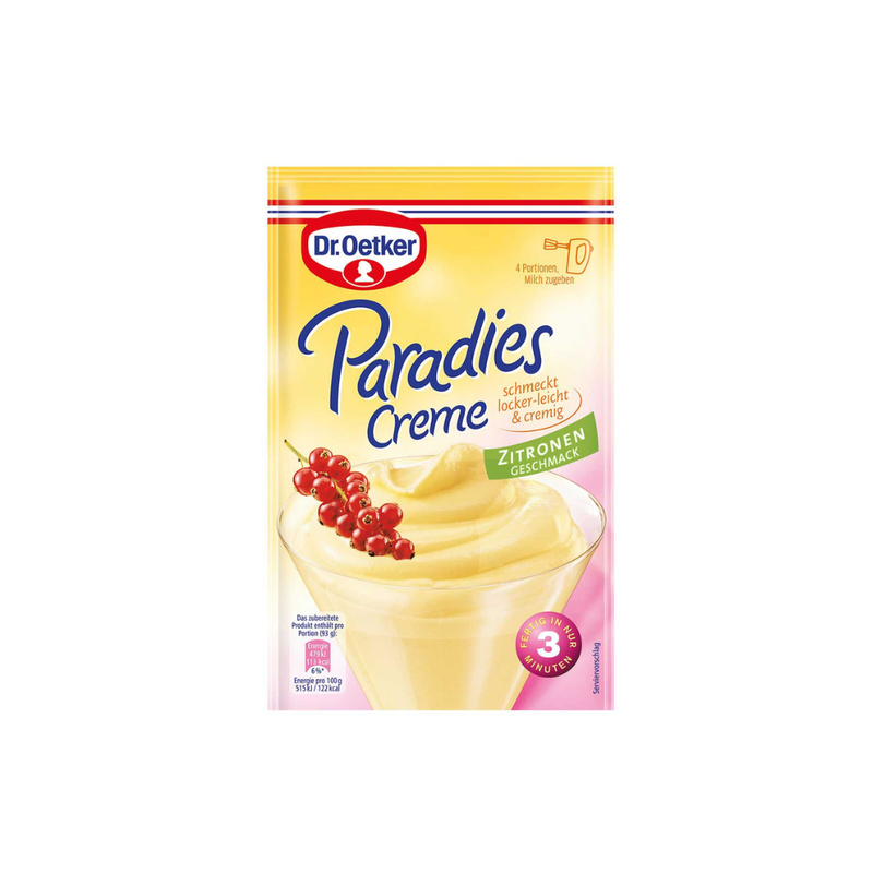 Dr. Oetker Paradies Creme Zitrone