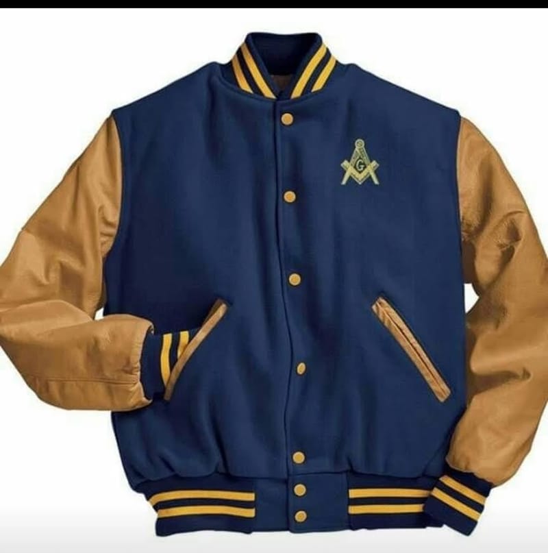 Masonic Letterman's Jacket - West2East Masonic Haberdashery