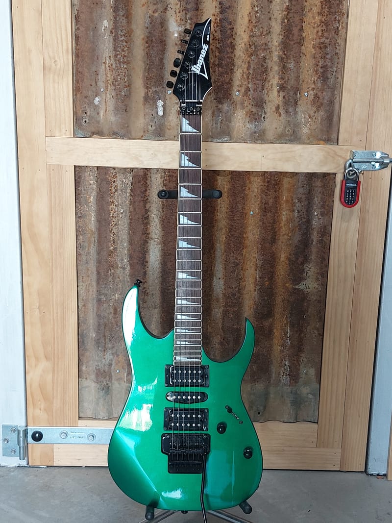 Ibanez RG270DX Metallic Green MIK - Text