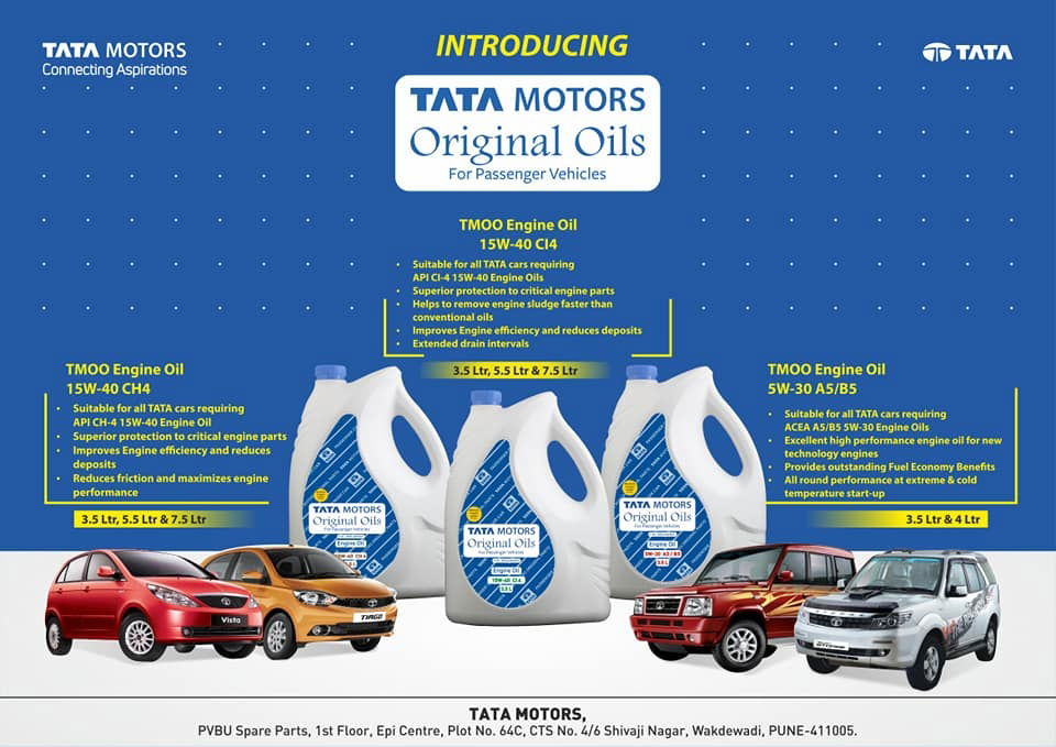 TATA MOTORS ORIGINAL OILS - KISHAN AUTOMOBILES, RAJKOT (GUJ.)