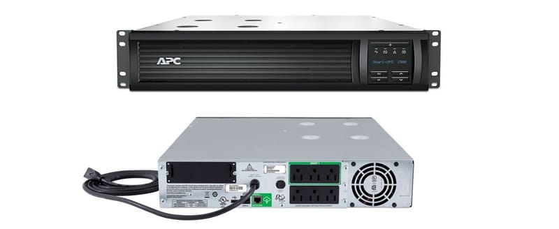APC Smart-UPS SMT1500RM2UC - UPS (rack-mountable) - AC 120 V - 1 kW ...