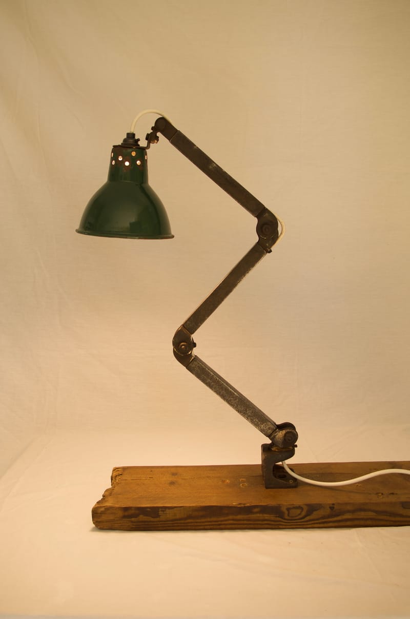 Mid Century industrial engineer’s lamp