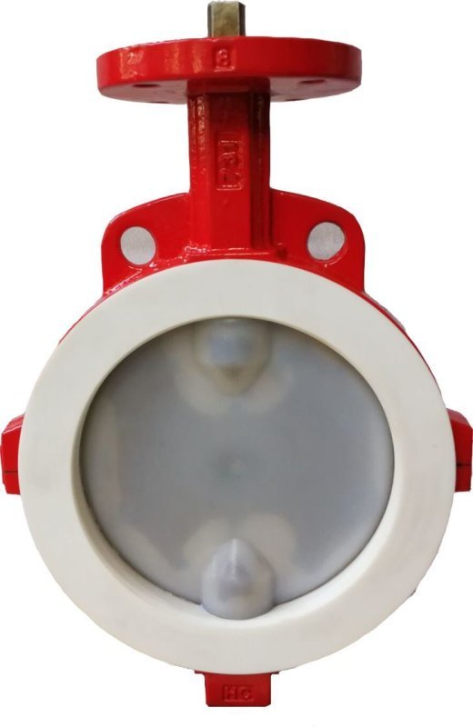 PTFE lined butterfly valve | FCT Valve