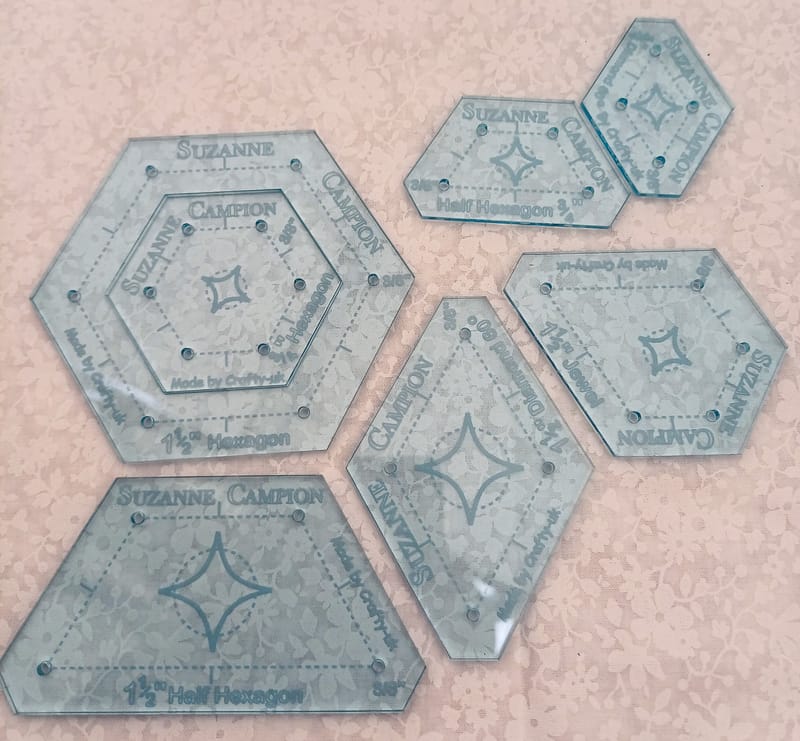 Somerset Garden EPP Quilt Pattern - Suzanne Campion