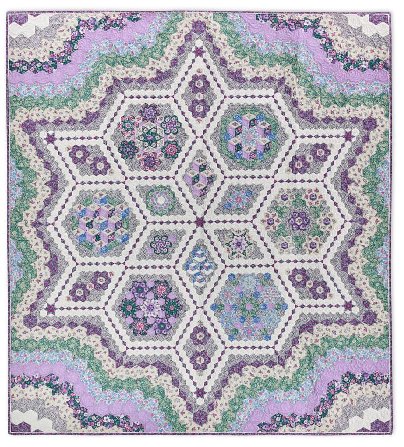 Somerset Garden EPP Quilt Pattern - Suzanne Campion