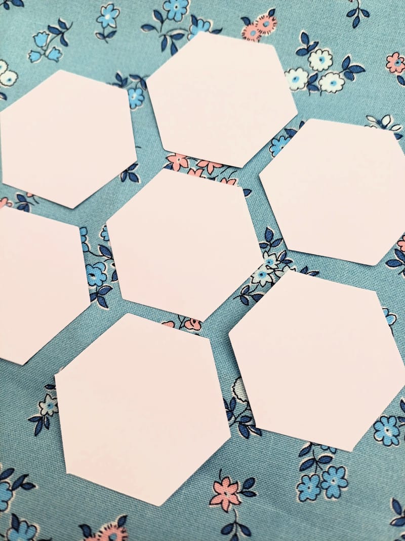 1" Hexagon Paper Pieces - Suzanne Campion