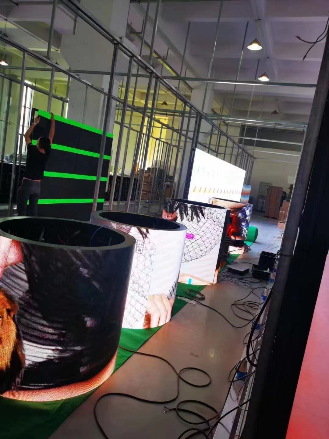 CUSTOMIZE LED PANEL DISPLAY IRREGULAR LED SCREEN