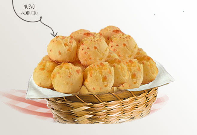 Chipá (pan de queso) Congelado - Manjares en Casa