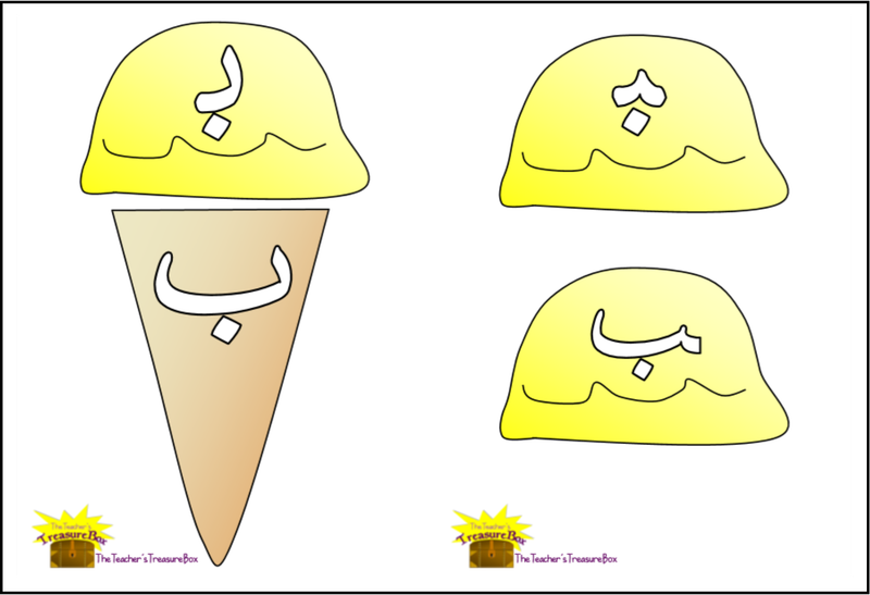 Arabic Alphabet Bingo Cards - fundraisingnest.com