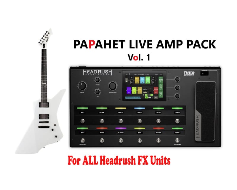 Headrush Amp Packs - New Vintage Audio