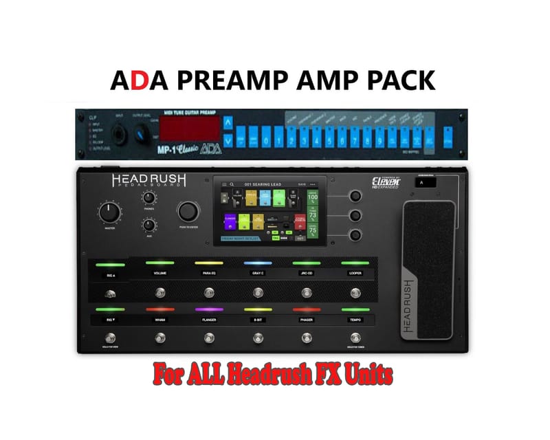 Headrush Amp Packs - New Vintage Audio