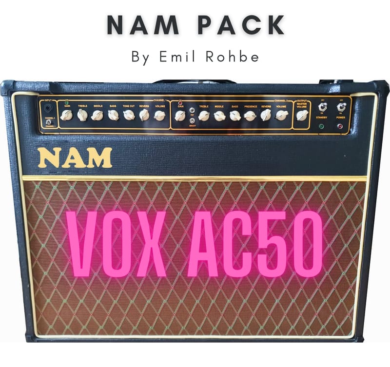New Vintage Audio | Neural Amp Modeler | Vox AC50 NAM Pack