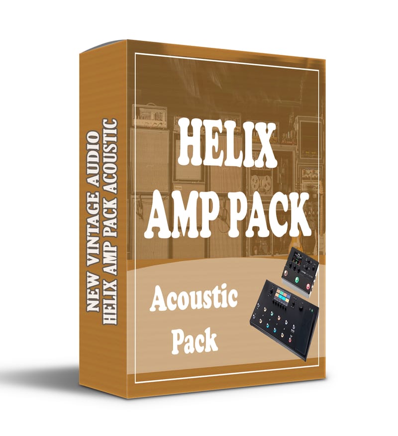 New Vintage Audio | Line 6 Helix Amp Packs | NVA Acoustic Pack