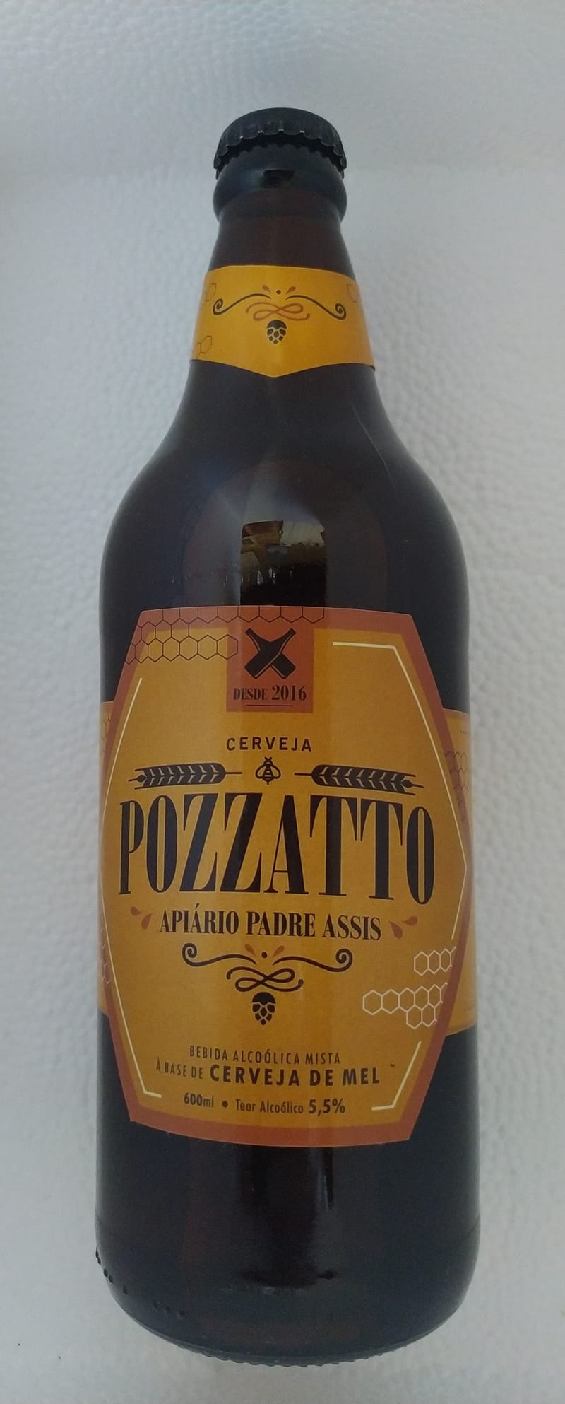 Cerveja de Mel - Pozzatto - 600ml - Loja do Mel