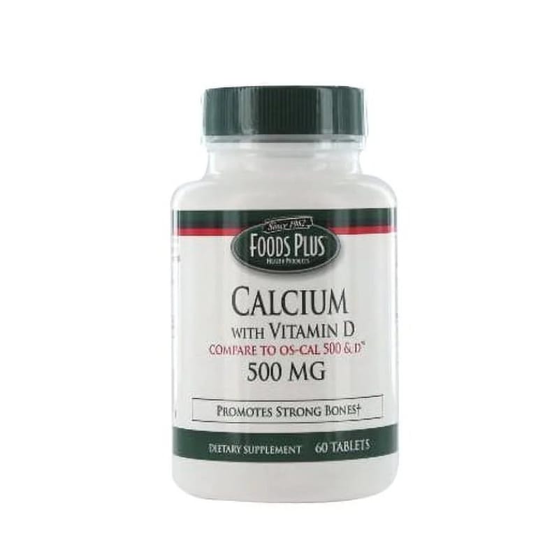 FOOD PLUS CALSIUM Y D500MG 200IU (CALCIO) 60 TAB.
